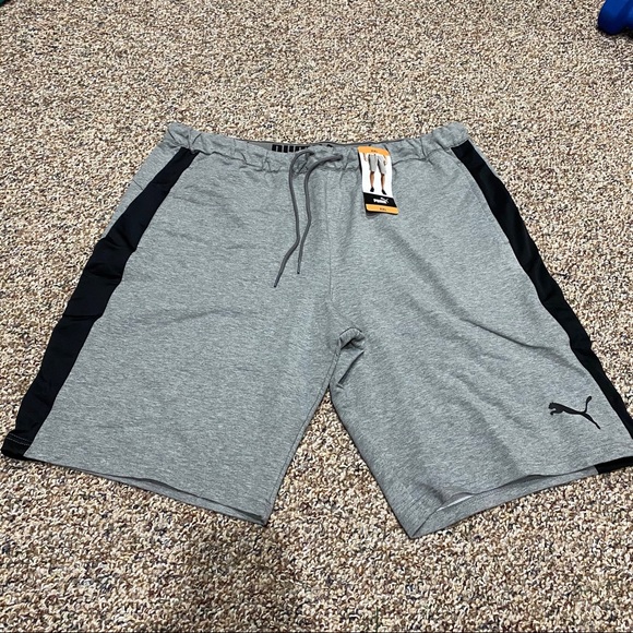 Puma | Shorts | Puma Mens Formstripe Active Shorts Gray | Poshmark